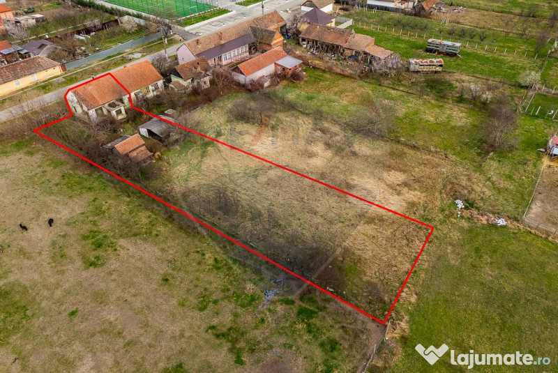 Casa+Teren cu potential in localitatea Galsa, 55.900 eur - Lajumate.ro