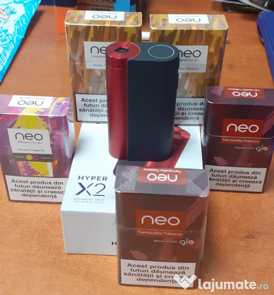 Aparat glo hyper x2 + 5 pachete, 150 lei - Lajumate.ro