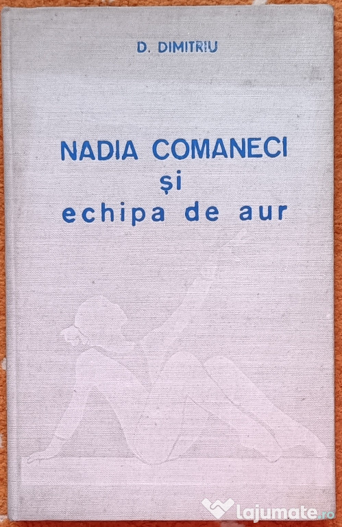 Carte cu dedicație Nadia Comăneci 1978, autograf