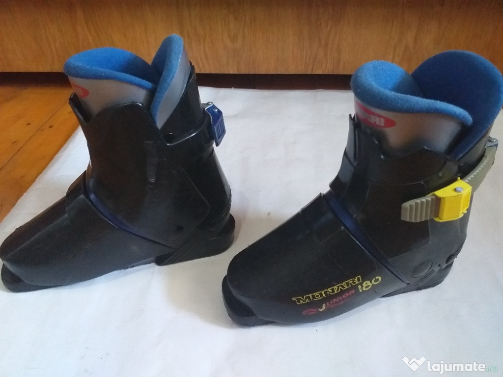 Clăpari copii marca Munari Junior i80, Nr. 33- 36,sky/schi