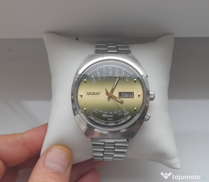 Ceas Orient Multi Year Calendar din anii '70 primul model
