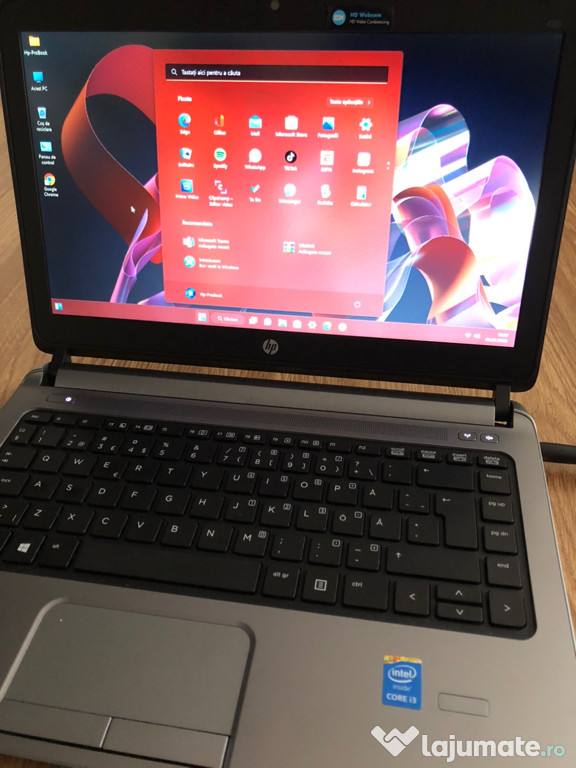Laptop HP ProBook Slim intel core i3,Display 14 Inch led HD,Windows 11 ...