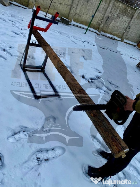 Dispozitiv de taiat lemne ( Suport, Banc, Capra)