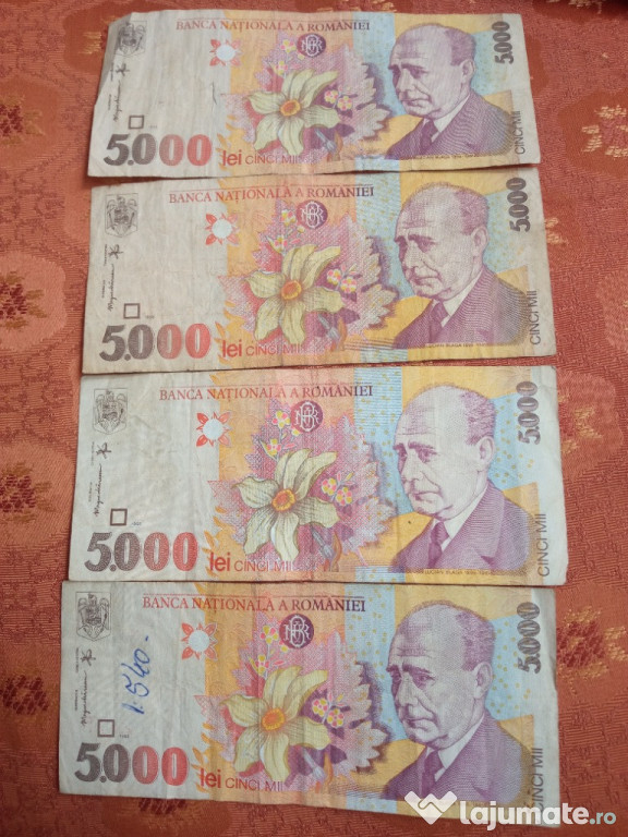 Bancnote in serie Lucian Blaga