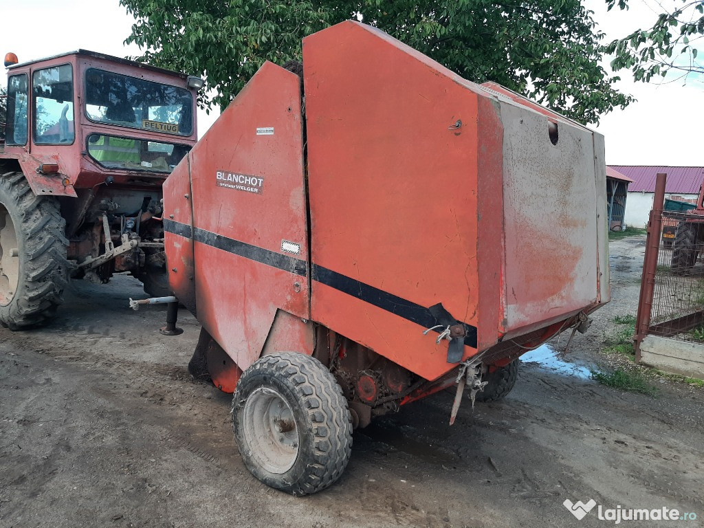 Balotiera Welger rp 15 presa baloti rotunzi tractor