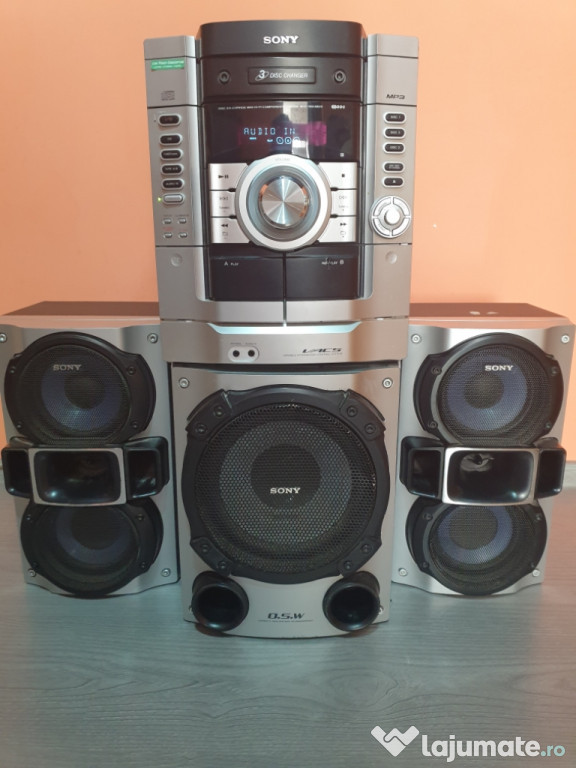 Sistem audio Sony 245W CD Combina MHC-RG490 Boxe subwoofer