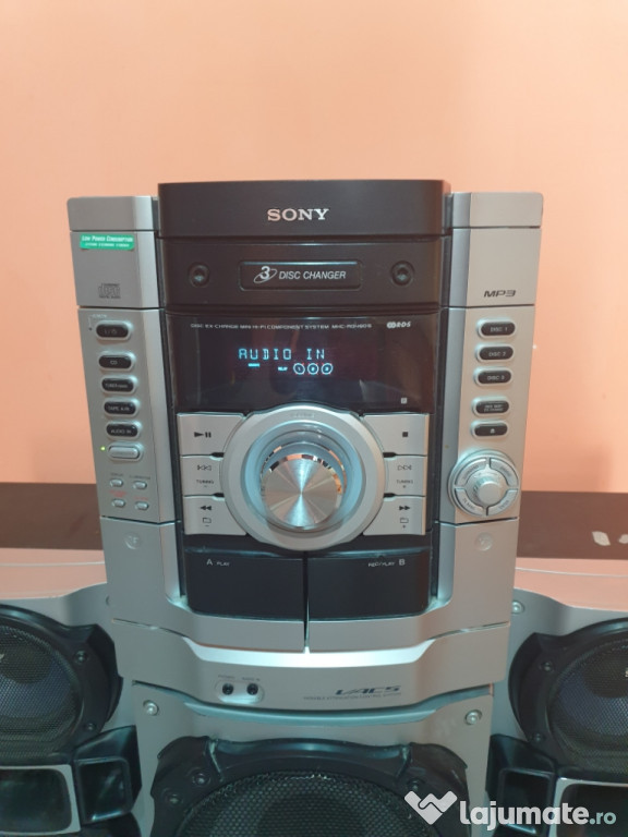 Sistem audio Sony 245W CD Combina MHC-RG490 Boxe subwoofer