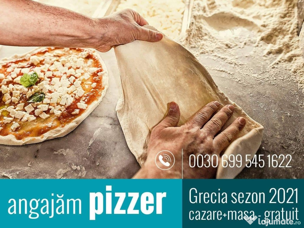 Grecia 2023 - Angajam bucatar, pizzer, ospatar si vanzatoare