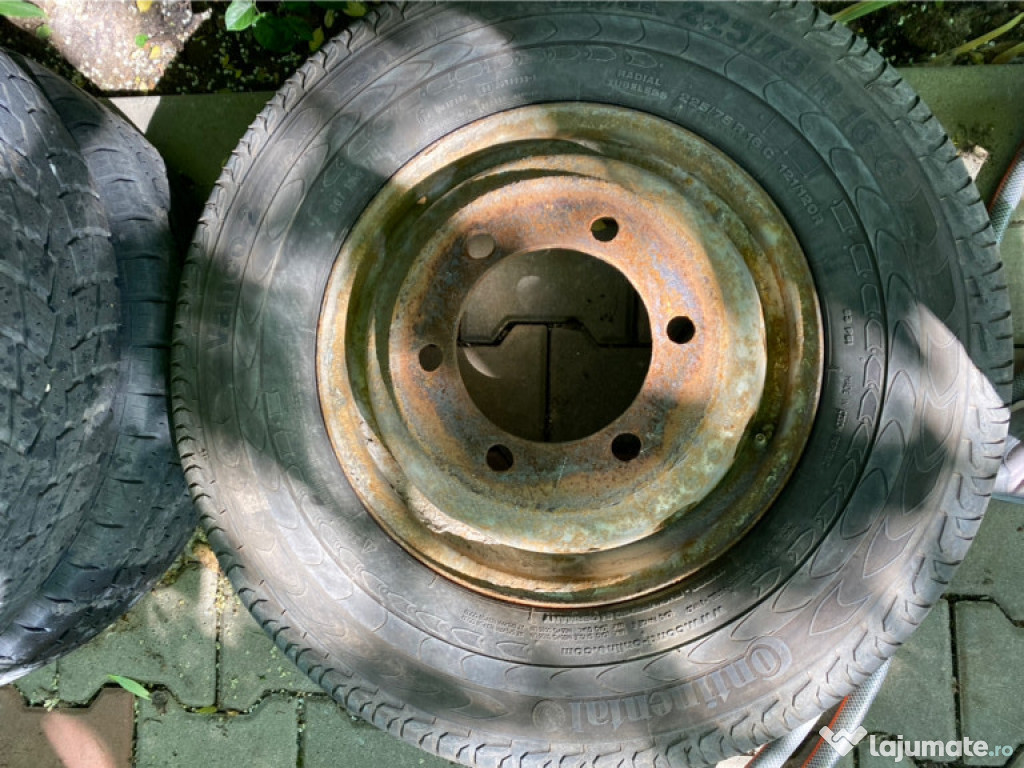 Jante cu anvelope roti iveco daily 65