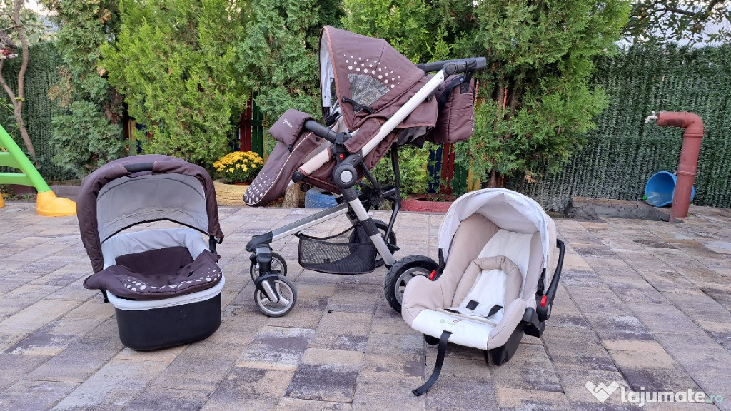 Carut copii KinderKraft 3 în 1