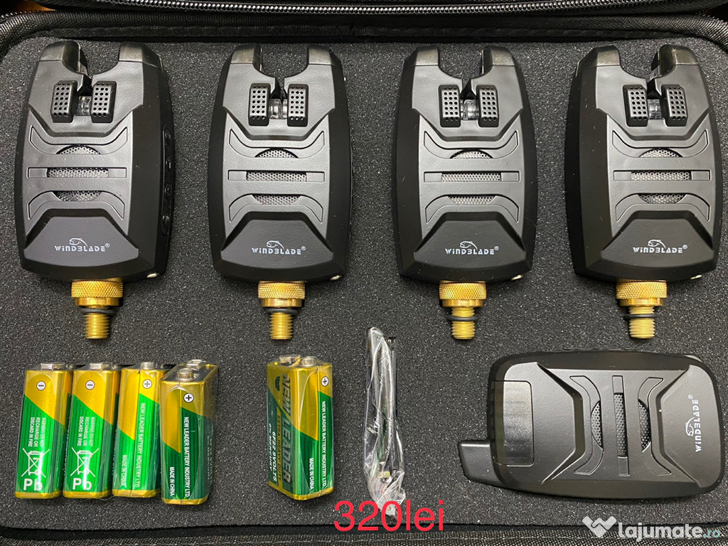 Senzori pescuit model windblade cu statie receptie