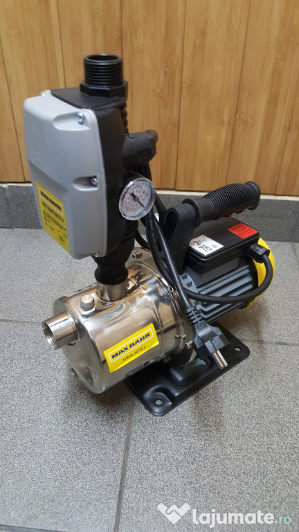 Hidrofor TIP cu presostat electronic, suctiune maxima 9 m