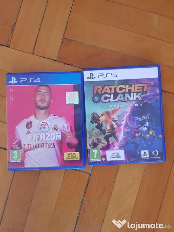 PS5 Ratchet and Clank Rift Apart si PS4 Fifa 2020