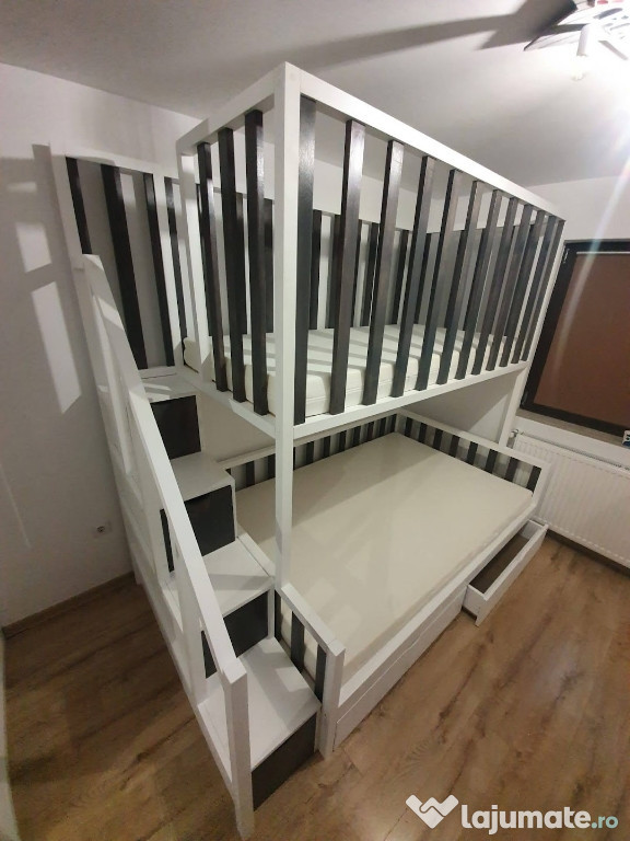 Pat copil transformabil