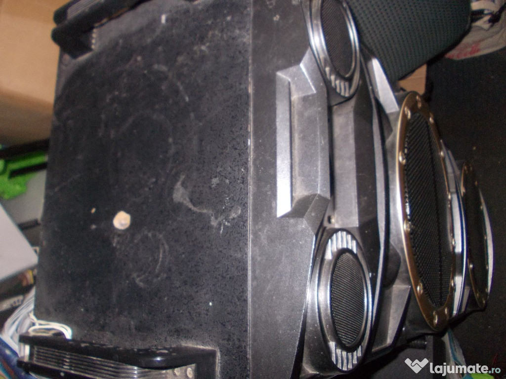 Boxa mare 2 difuzoare bass 30cm difuzor membrana din cauciuc