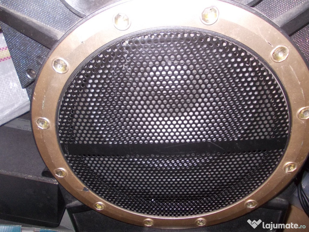 Boxa mare 2 difuzoare bass 30cm difuzor membrana din cauciuc