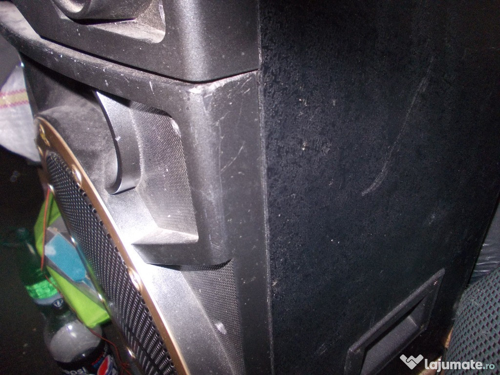 Boxa mare 2 difuzoare bass 30cm difuzor membrana din cauciuc