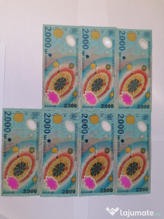 Bacnote cu eclipsa originale din 1999