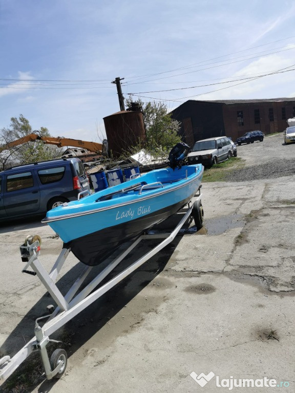 Barca RIVER 510, cu motor SUZUKI de 20CP + PERIDOC