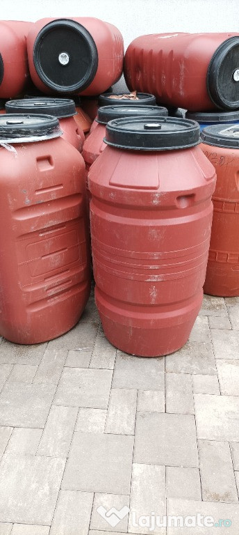 Butoi butoaie bidon plastic 220 litri