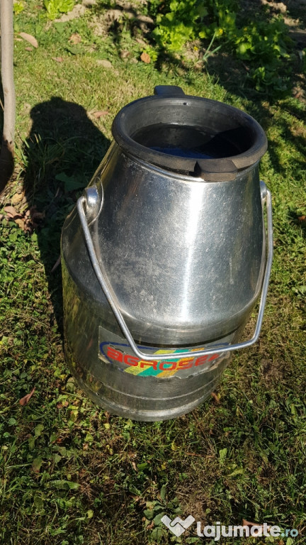 Bidon inox colectare lapte