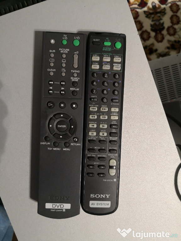 Amplituner Sony str de 485 + set boxe +subwoofer activ