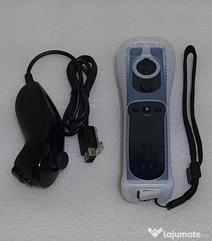 Controller, Telecomanda, Nunchuck, pentru Nintendo Wii