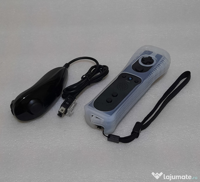 Controller, Telecomanda, Nunchuck, pentru Nintendo Wii