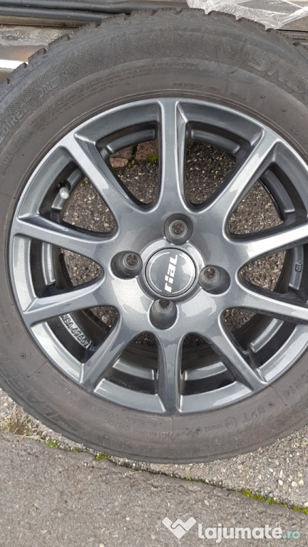 Jante aluminiu cu anvelope de iarnă 17t/65/14 4×100