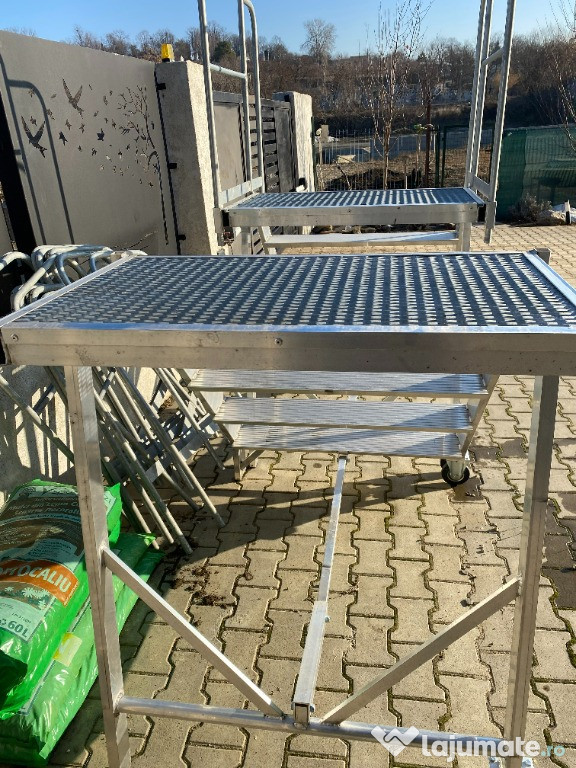 Scara rampa de aluminiu