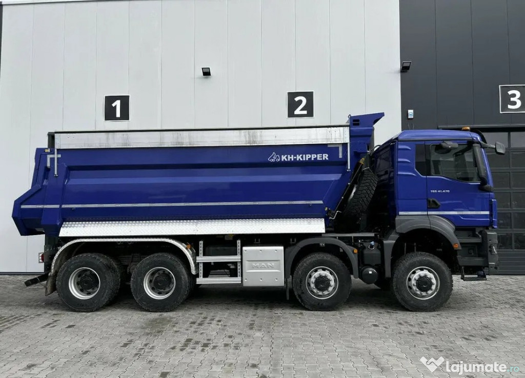 MAN TGS 41.470 - 8x8 basculanta nou 2021 690 km