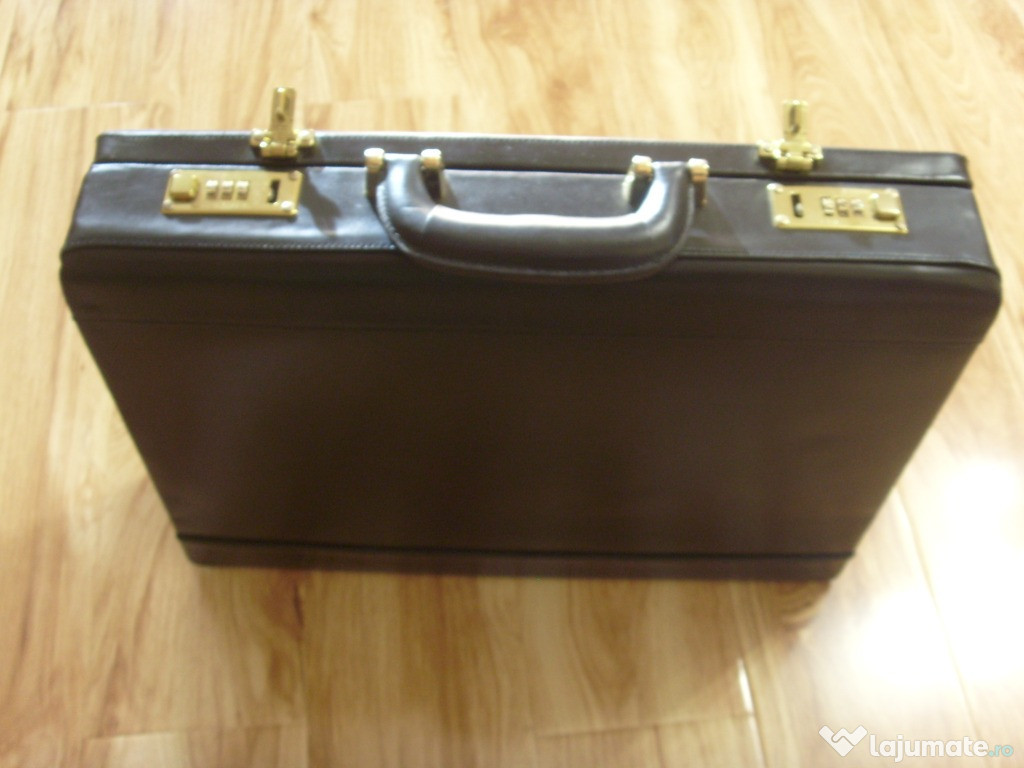 Servieta diplomat piele naturala