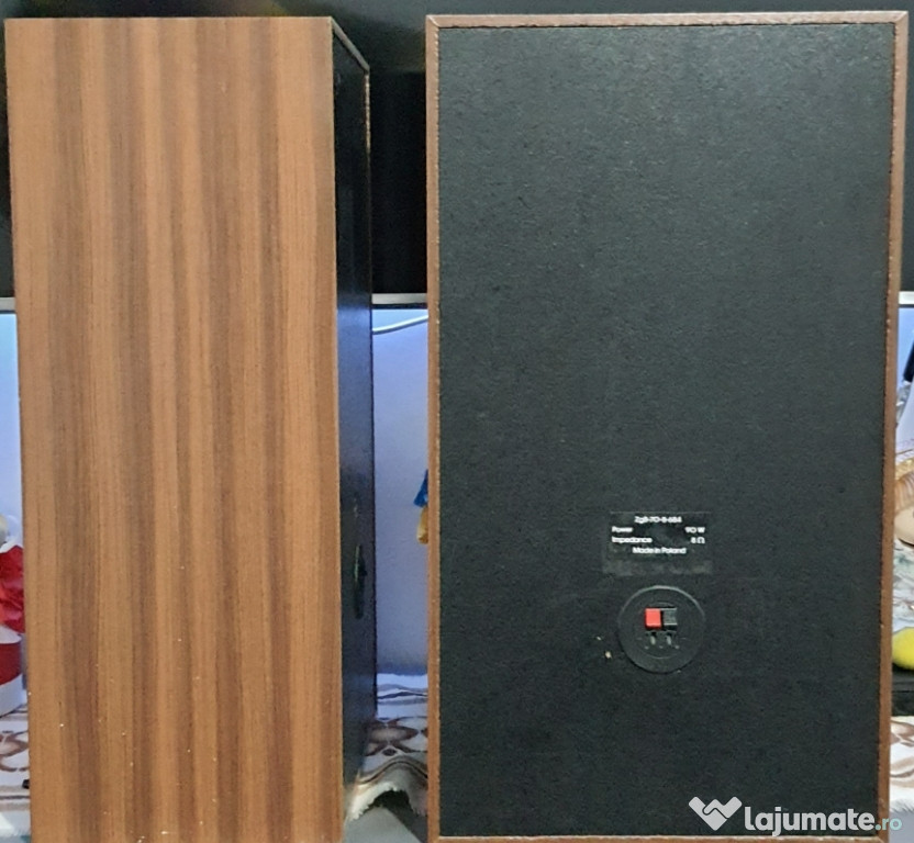 Boxe Unitra 90 watts+difuzoare Faital Pro (300 watts,4 ohm)